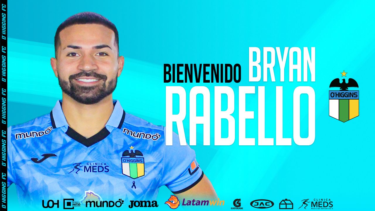 Bienvenido a la celeste, Bryan Rabello - O'Higgins FC - El orgullo de ...