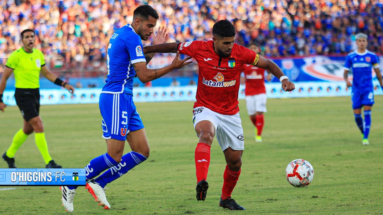 O’Higgins cayó por la cuenta mínima ante U. de Chile - O'Higgins FC ...