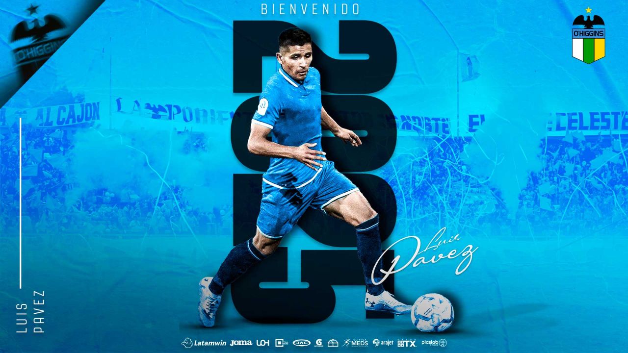 ¡Luis Pavez se suma a la celeste! - O'Higgins FC - El orgullo de la Región