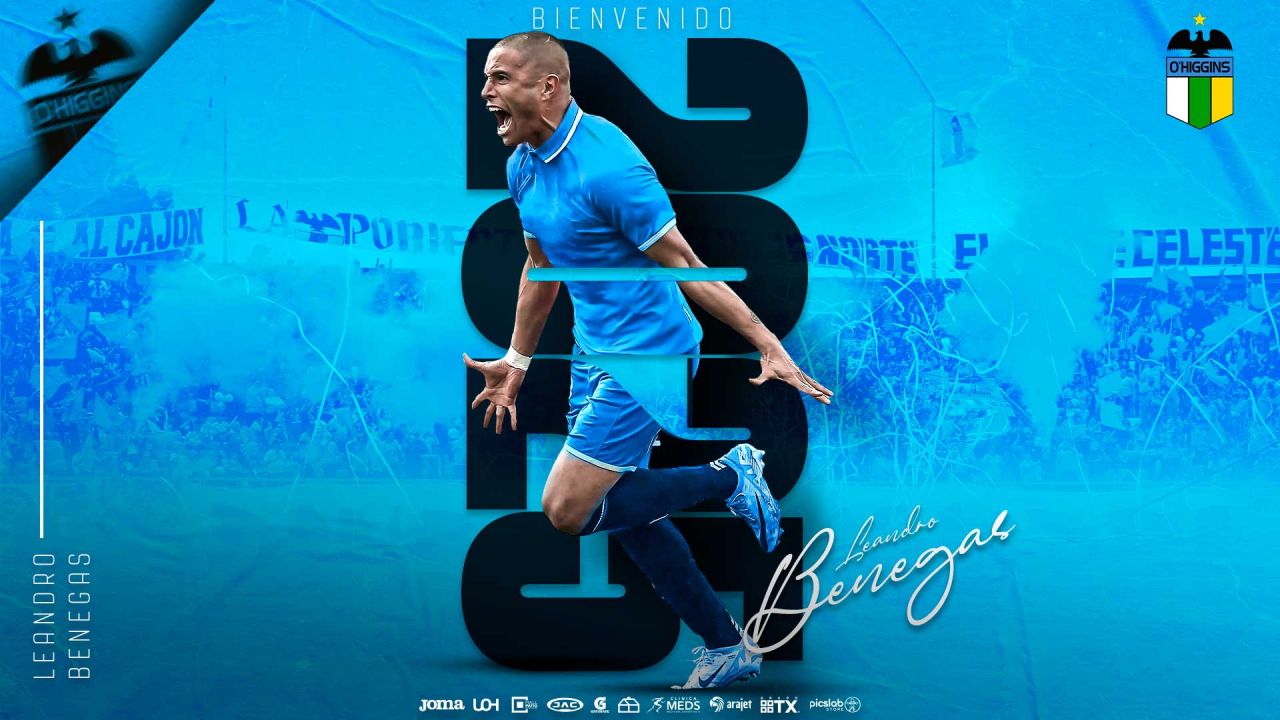 Leandro Benegas llega a reforzar la delantera celeste - O'Higgins FC ...